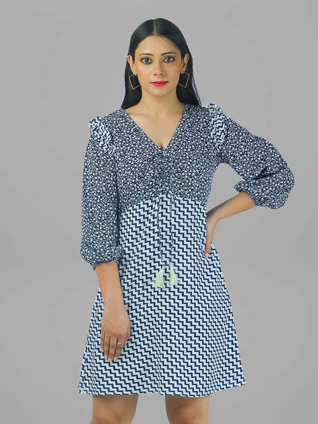 Buy RANJ Women Floral Printed Dress - Dresses for Women 33365564 | Myntra