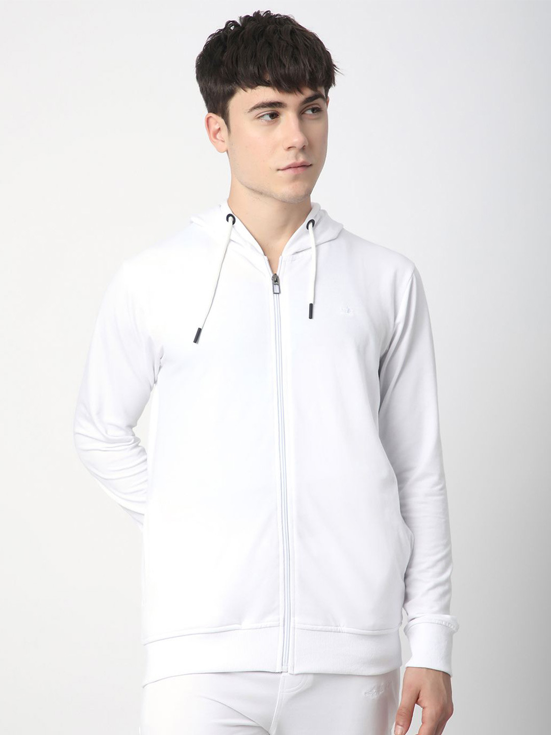 Buy Stitch Hub Men Solid Hooded Sweatshirt - Sweatshirts for Men ...