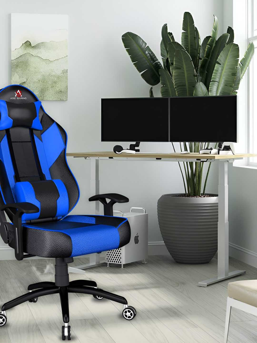 Buy ASE GAMING Modren Series Gaming Chair Adjustable Neck & Lumbar ...