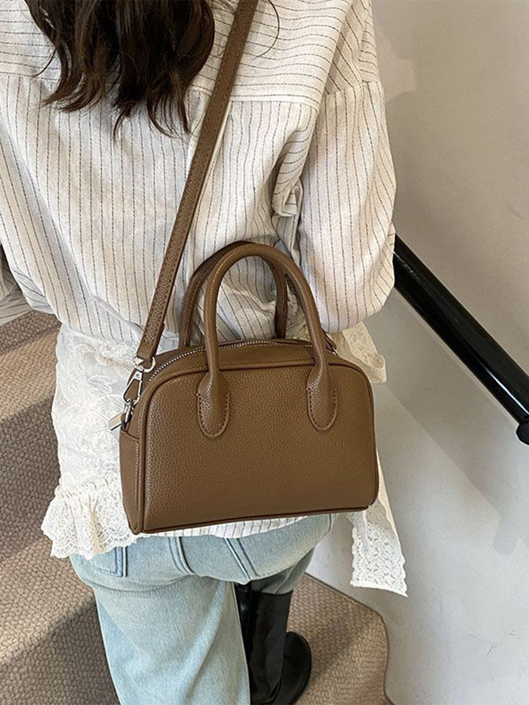 Buy StyleCast X Revolte Women Textured Structured Sling Bag - Handbags ...