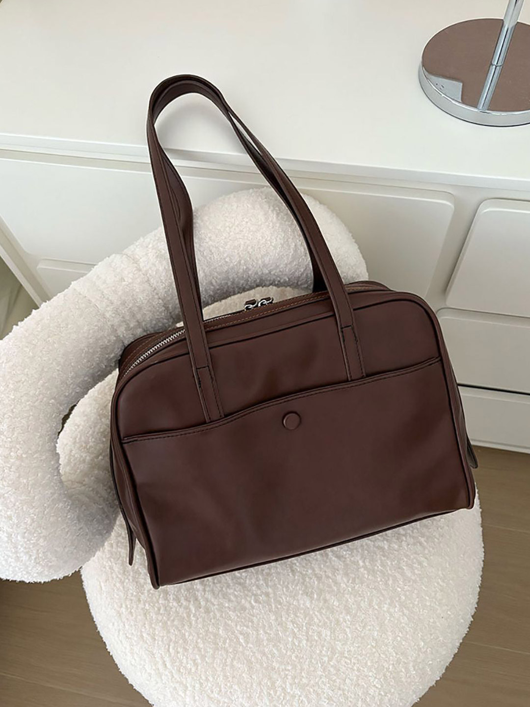 Buy StyleCast X Revolte Women Solid Bucket Shoulder Bag - Handbags for ...