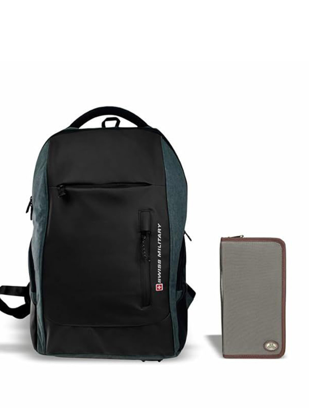 Buy SWISS MILITARY Unisex Laptop Backpack With Wallet - Backpacks for ...