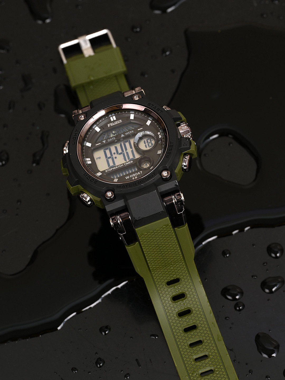 Buy FELIZER Men Dial & Textured Straps Analogue Watch - Watches for Men ...