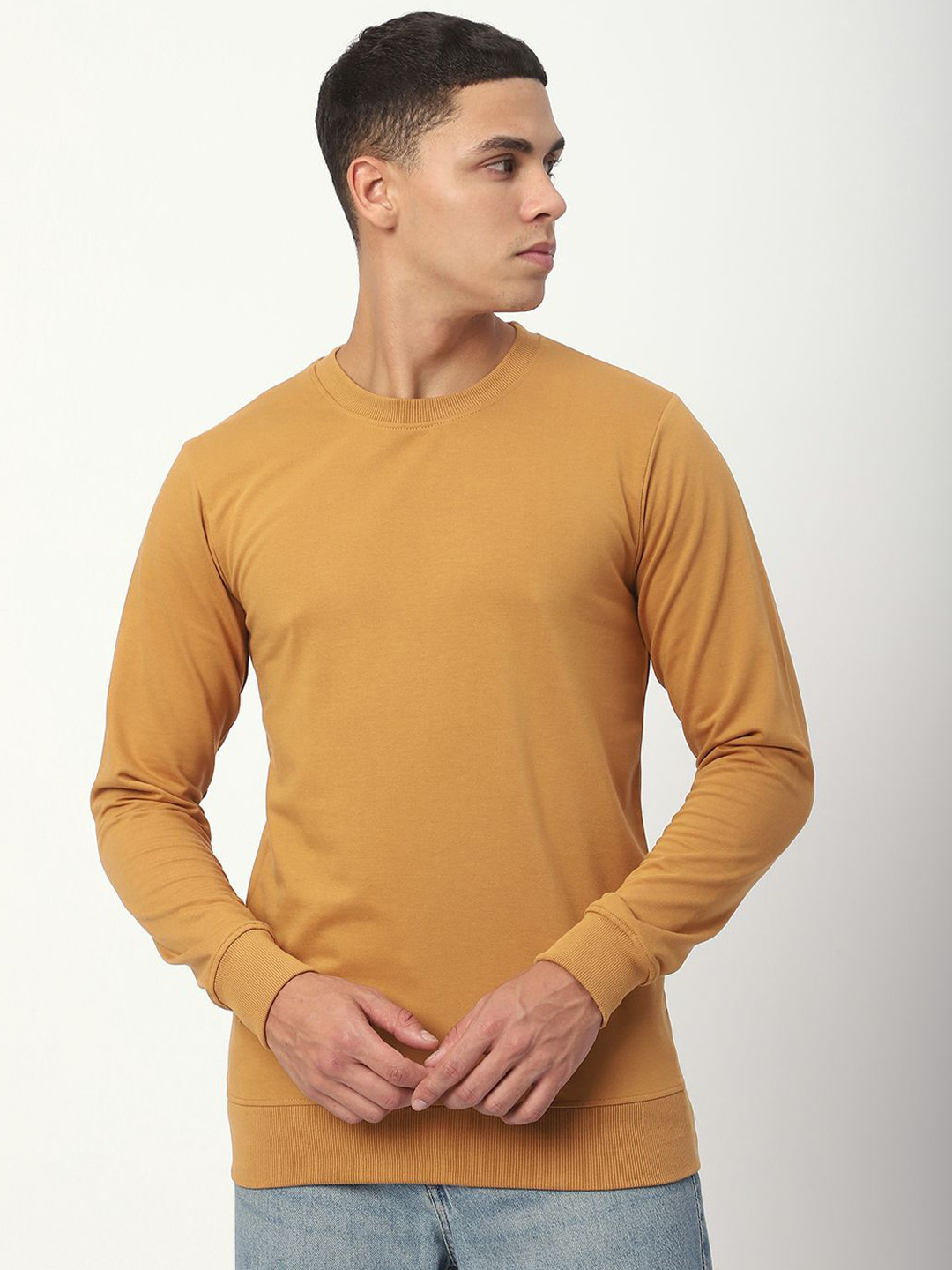 Buy Stitch Hub Men Solid T Shirt - Tshirts for Men 33373401 | Myntra