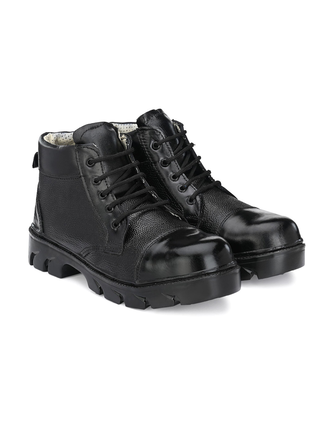 Buy Eego Italy Men Combat Steel Toe Safety Service Security Boots ...