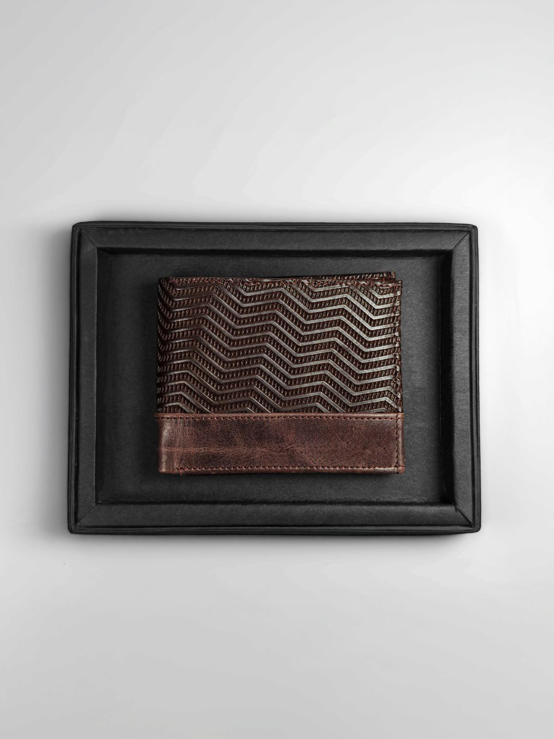 Buy Tpc Gifts Men Textured Leather Two Fold Wallet Wallets For Men