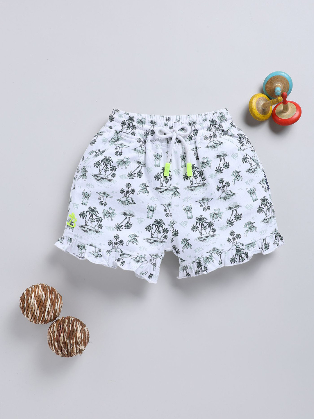 Buy Annie Girl Printed Hot Pants - Shorts for Girls 33427982 | Myntra