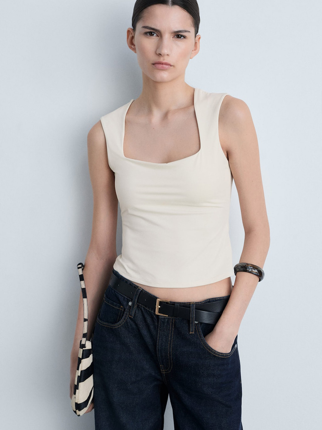 Buy MANGO Crop Top - Tops for Women 32876944 | Myntra