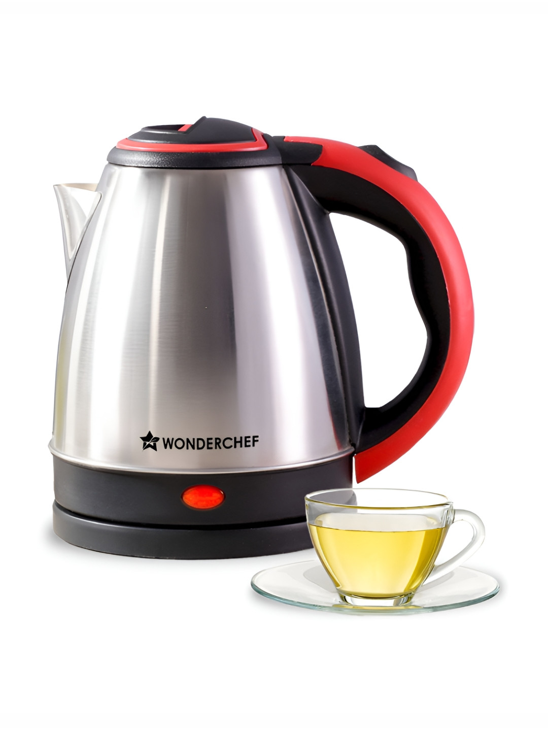 Buy Wonderchef Grey & Red Electric Kettle 1.5L - Electric Kettle for ...