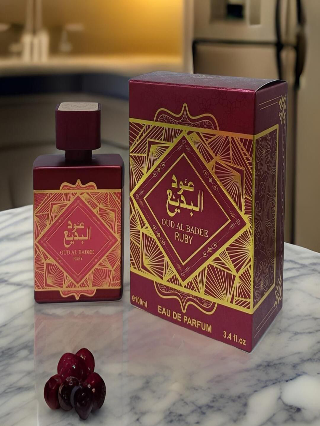 Buy ATIKA Oud Al Badee Ruby Long Lasting Eau De Parfum 100 Ml - Perfume ...