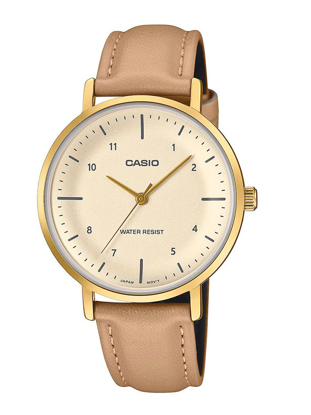 Buy CASIO Women Dial & Leather Cuff Straps Analogue Watch A2426 ...