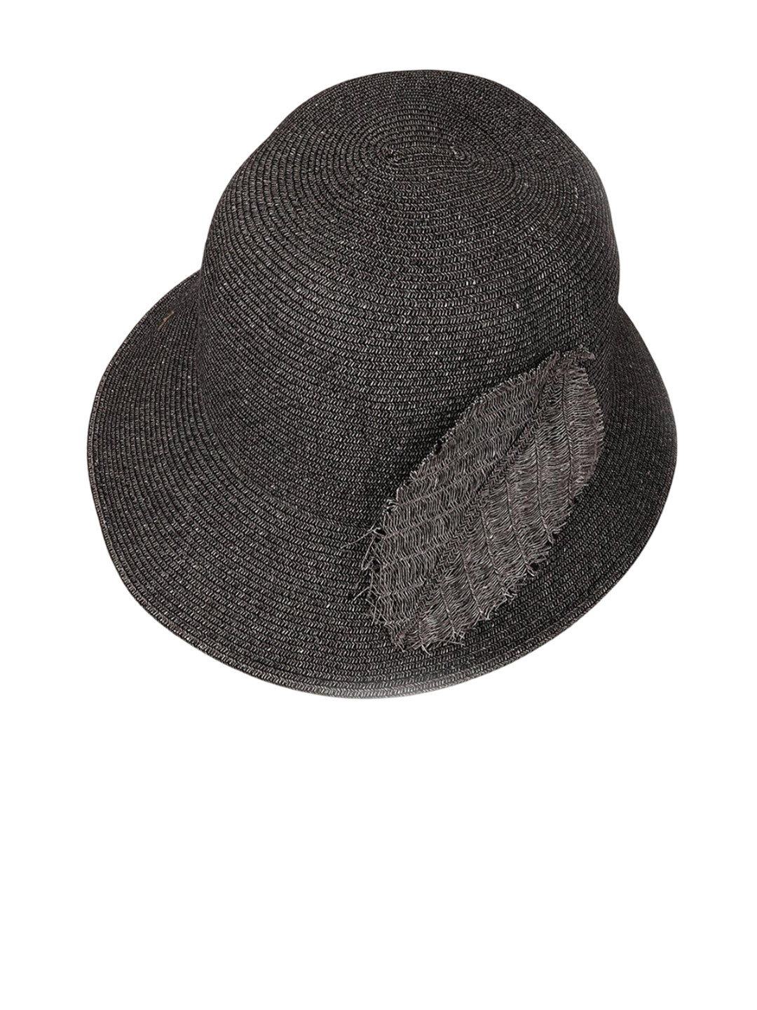 Buy ODETTE Women Black Self Design Sun Hat - Hat for Women 33087127 ...