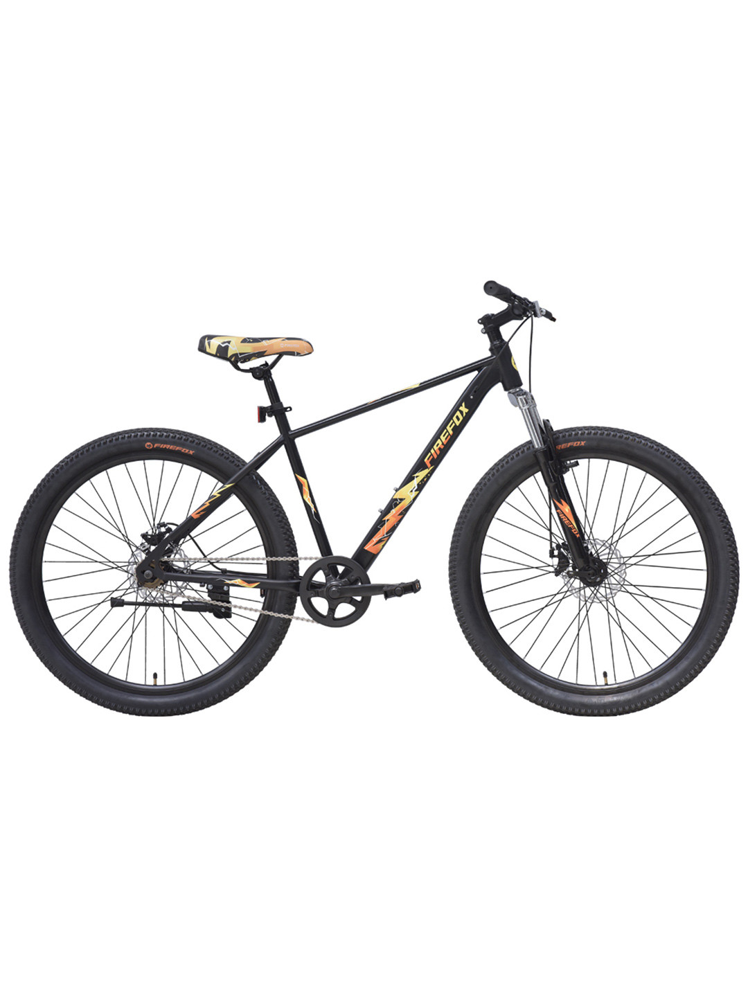 Buy FIREFOX Tremor X 27.5T MTB Black Single Speed Front Suspension 95% ...