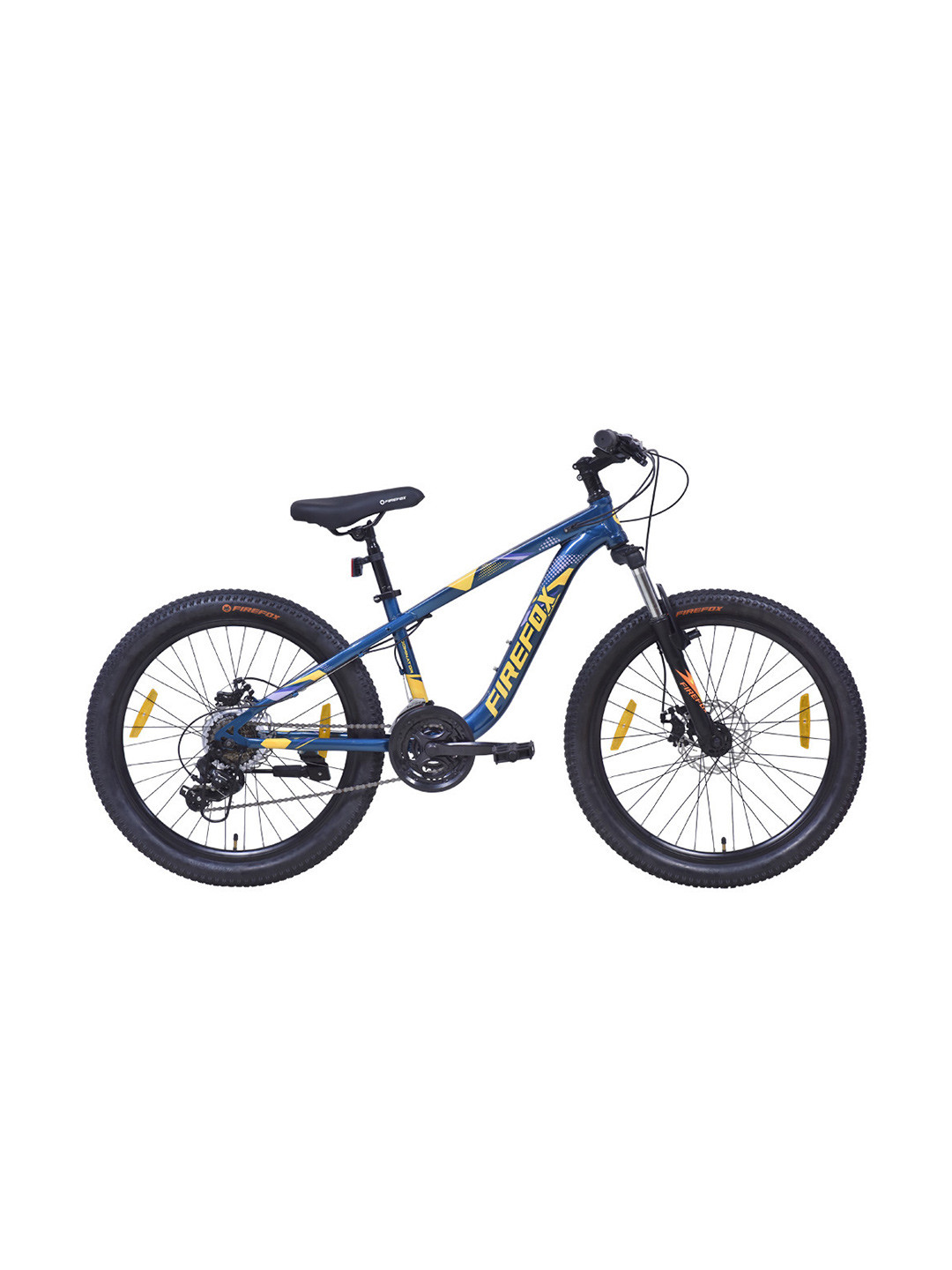 Buy FIREFOX Dominator 24D MTB Cycle (21 Gear, Blue, Only Front ...