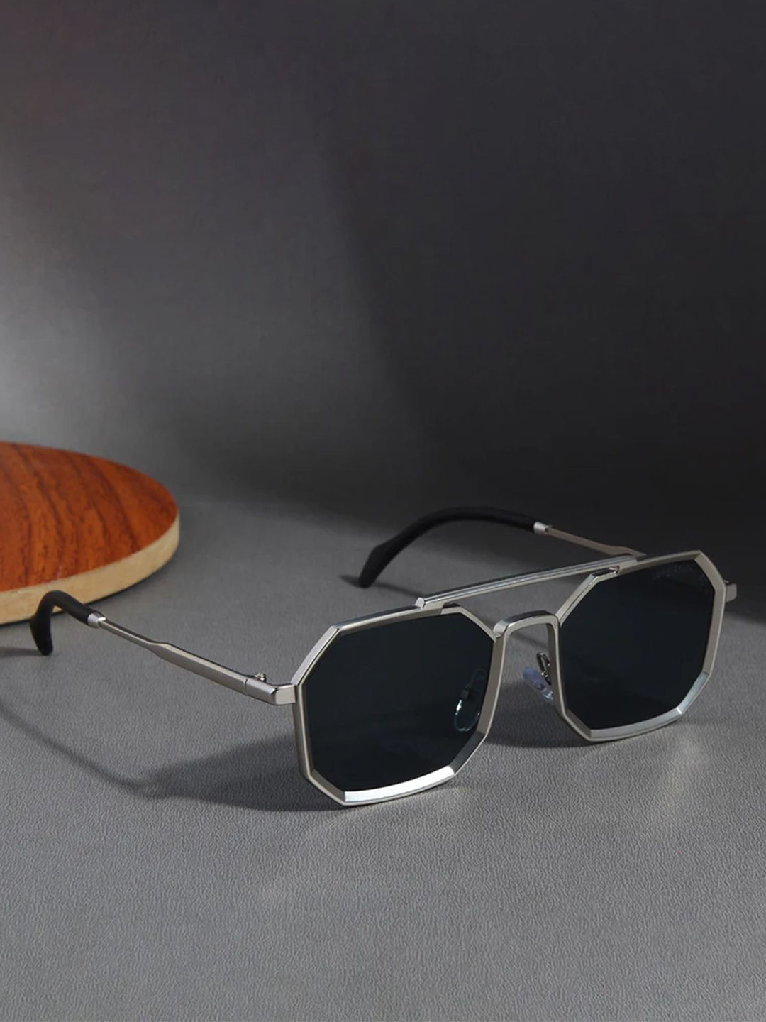 Buy HAYDEN Haiza Men Oversized Sunglasses With UV Protected Lens ...