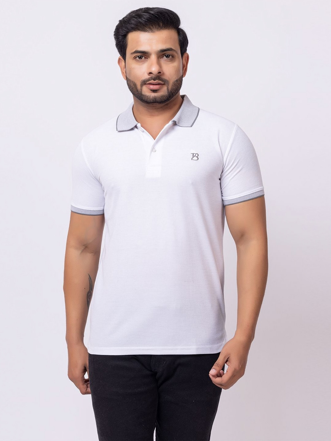 Buy GEE 5 Cotton Polo Collar T Shirt - Tshirts for Men 33093804 | Myntra