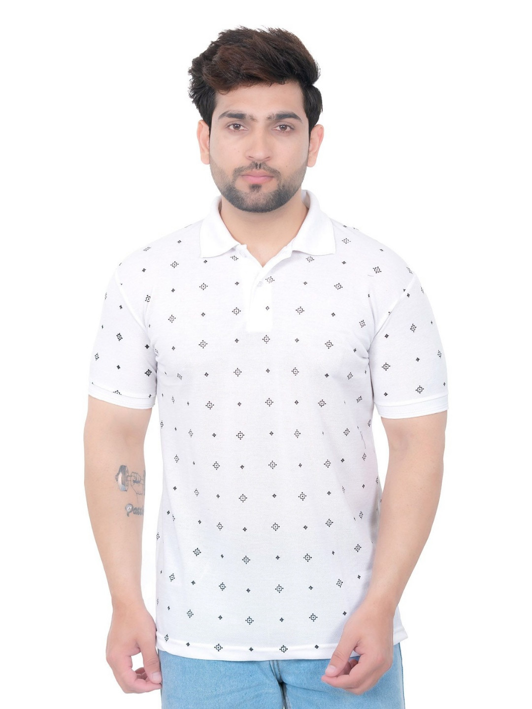 Buy GEE 5 Men Printed Polo Collar T Shirt - Tshirts for Men 33093776 | Myntra