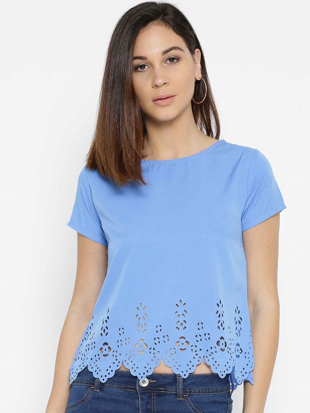 Buy Moda Rapido Crepe Top - Tops for Women 33124691 | Myntra