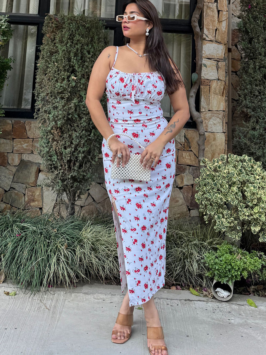 Buy TANDUL Floral Print Maxi Dress - Dresses for Women 33118917 | Myntra