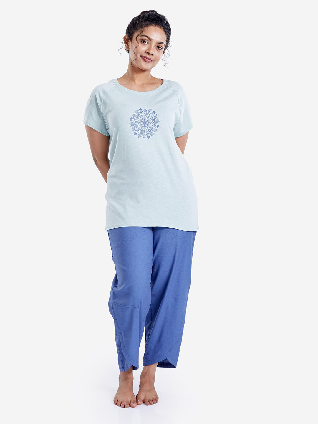 Buy Domyos By Decathlon Soft Short Sleeved T Shirt 500 - Tshirts for ...