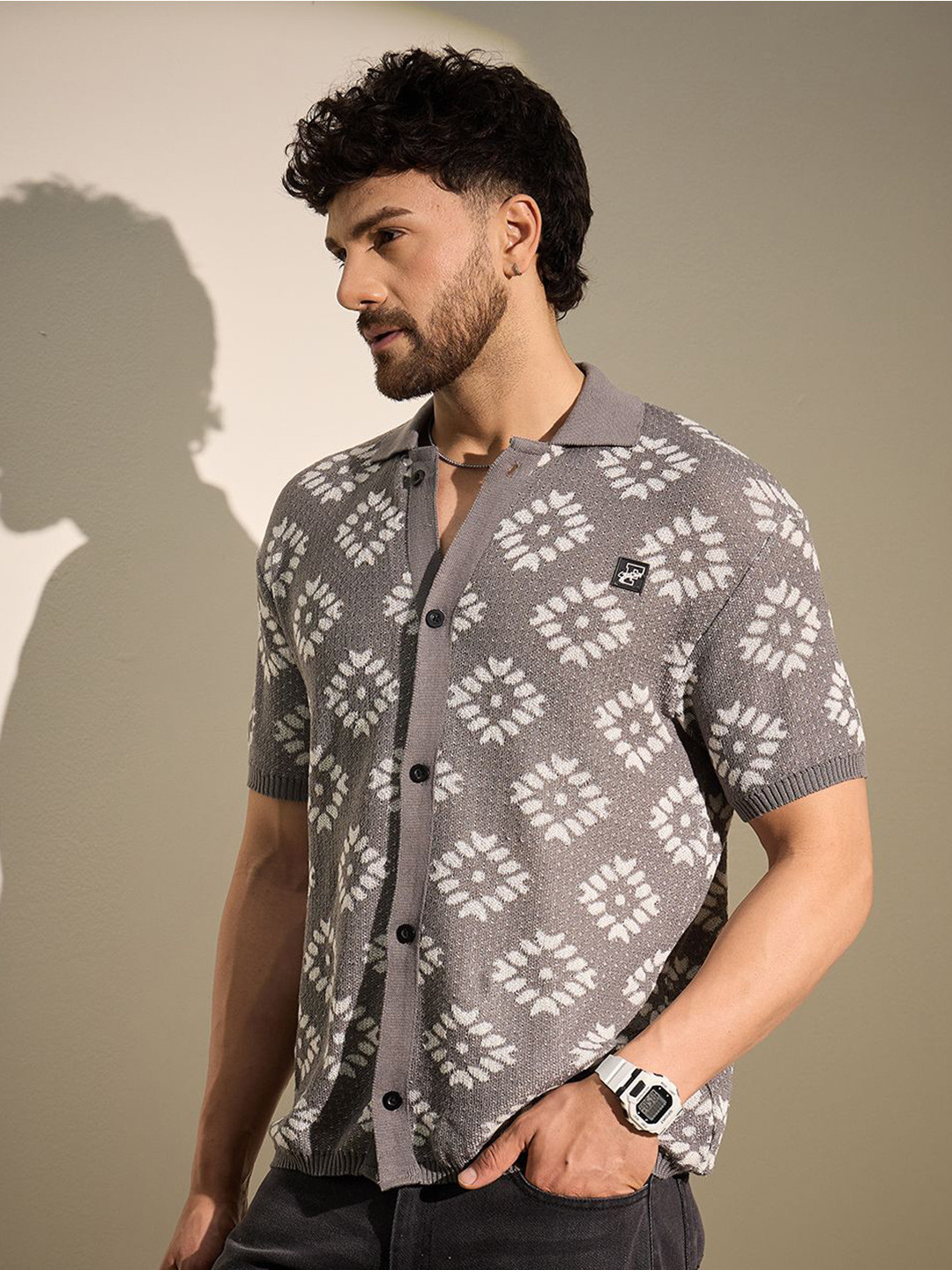Buy FUGAZEE Men Relaxed Floral Casual Shirt - Shirts for Men 33866936 ...