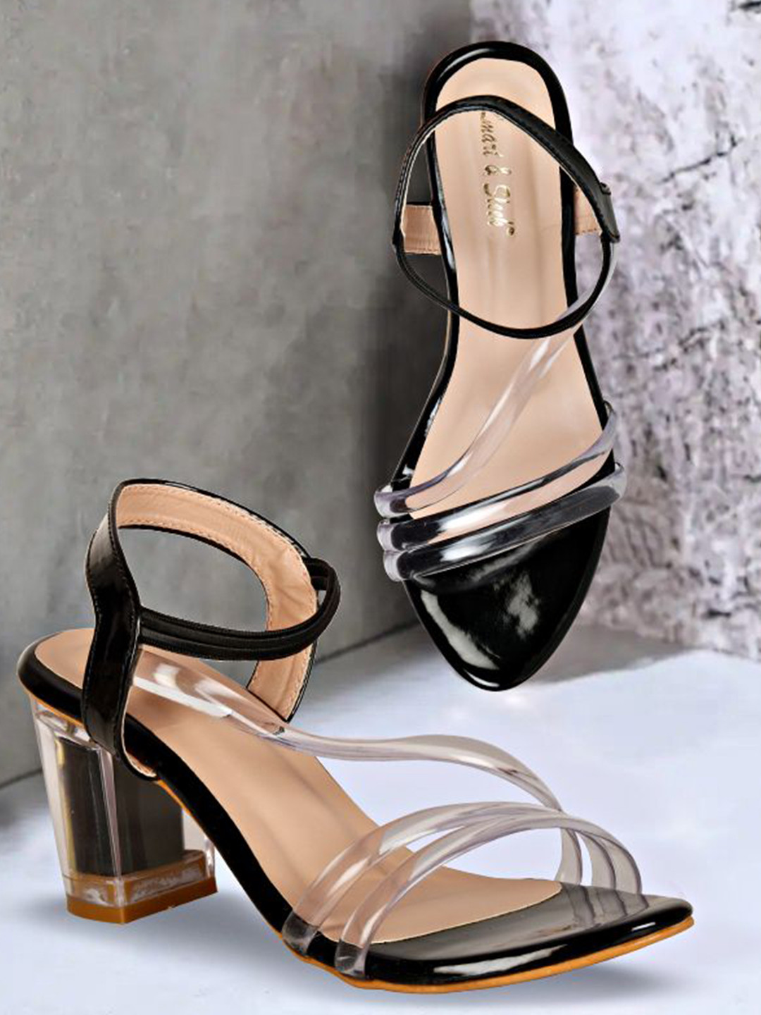 Buy Smart & Sleek Women Block Heeled Sandals - Heels for Women 34111430 ...