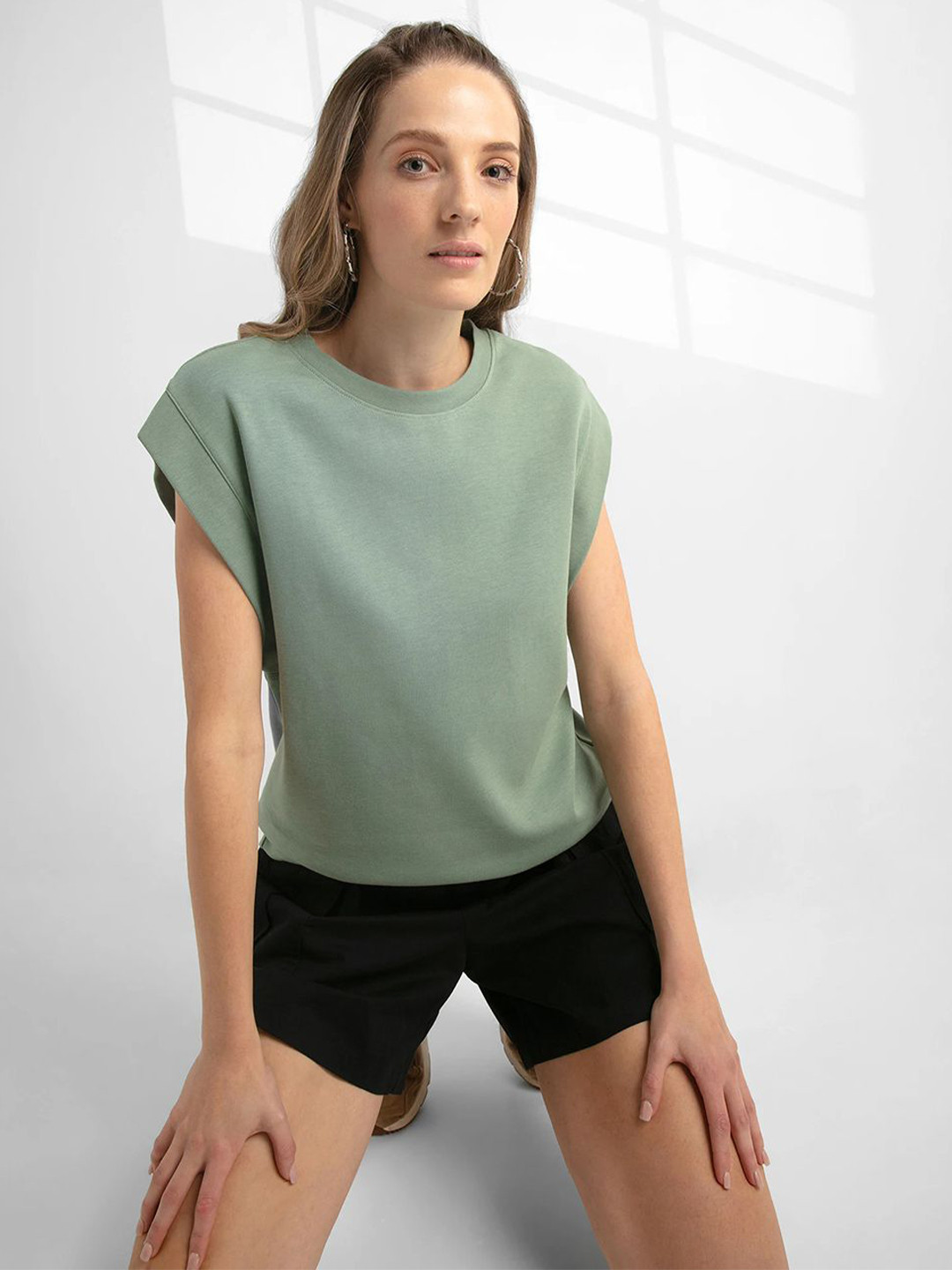 Buy Jockey Groove Women Super Combed Cotton Rich Hybrid Tank Top With ...