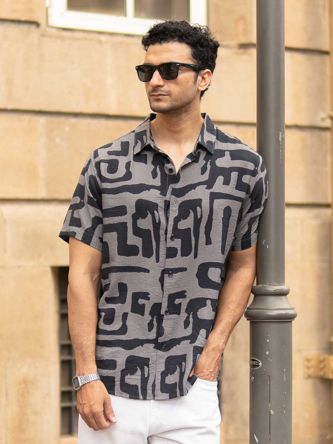 Buy Powerlook Men Printed Casual Shirt - Shirts for Men 34087902 | Myntra