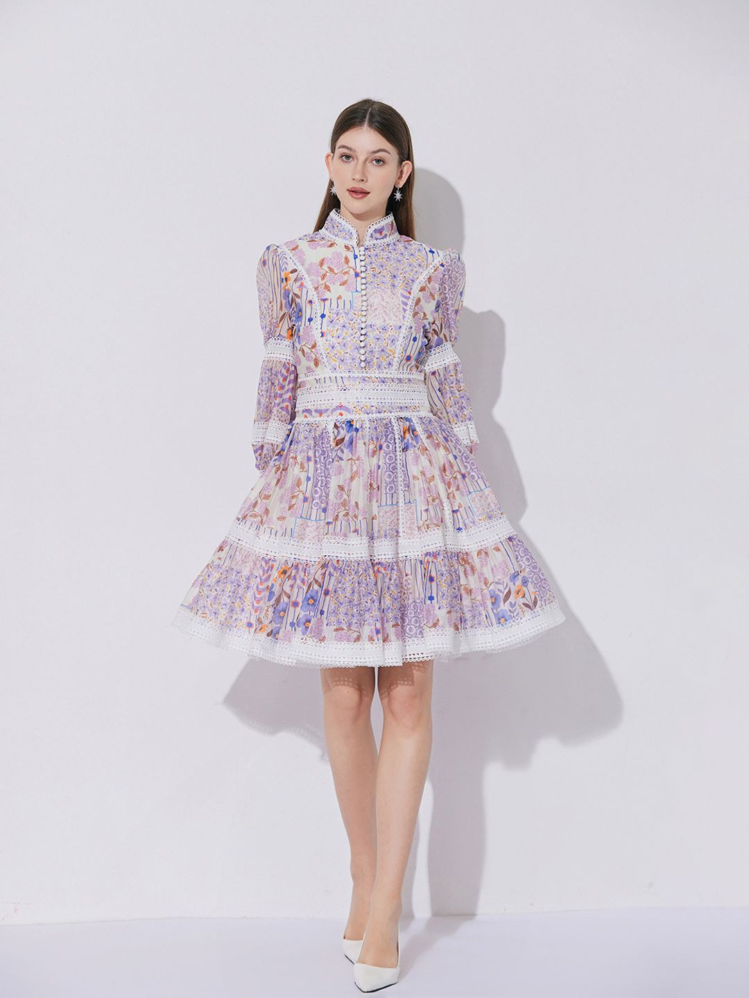 Buy JC Collection Women Floral Printed Fit & Flare Dress - Dresses for ...