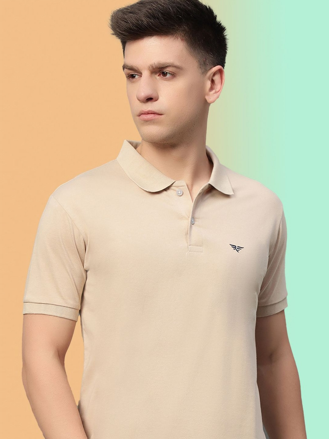 Buy RISS Men Polo Collar Cotton T Shirt - Tshirts for Men 34144273 | Myntra