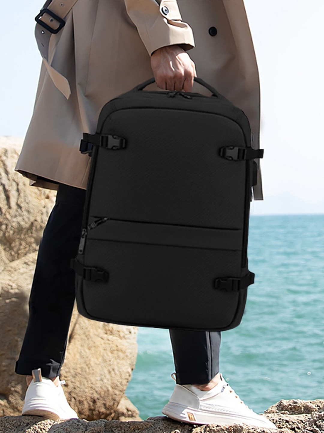 Buy Carry Trip Unisex Backpack With USB Charging Port - Backpacks for ...