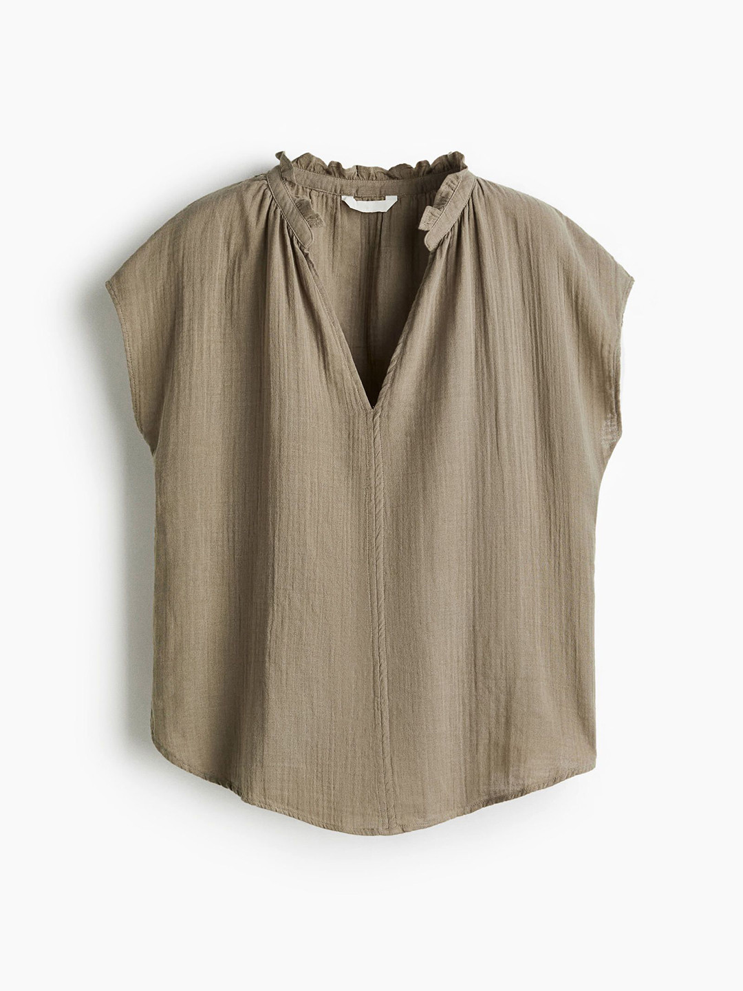 Buy H&M Cotton Muslin Blouse - Tops for Women 34093599 | Myntra