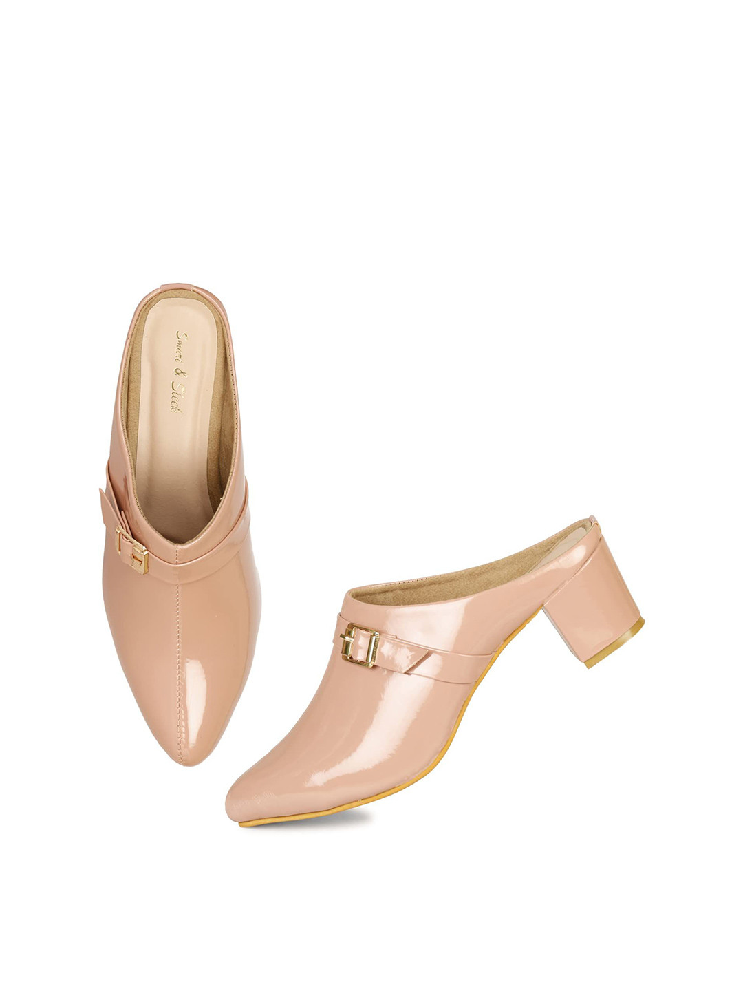 Buy Smart & Sleek Women Block Heel Pumps - Heels for Women 34157380 ...