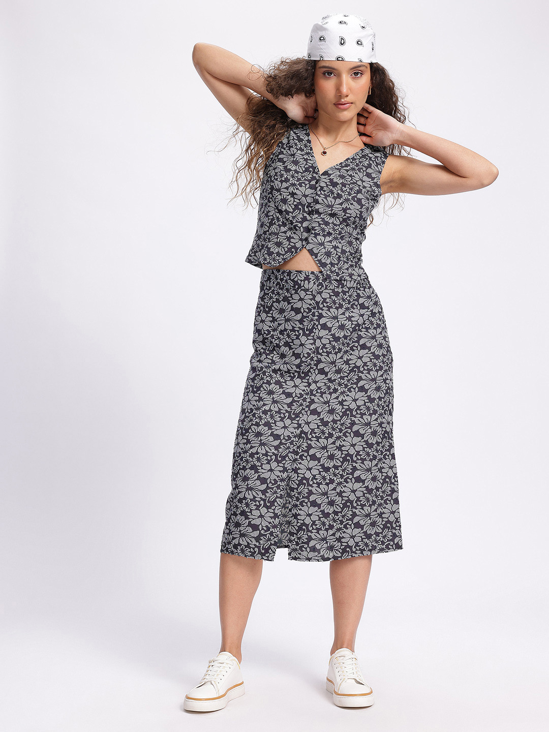 Buy Glitchez Floral Printed Dobby Co Ords - Co Ords for Women 31595753 ...