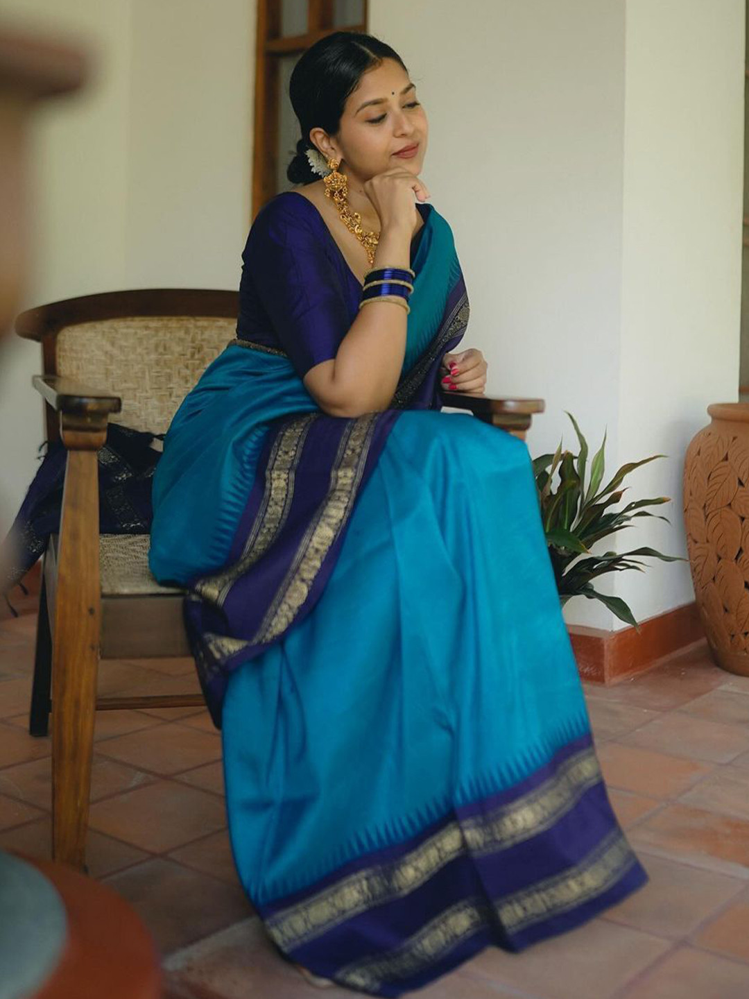 Buy SHOP DROP Zari Pure Silk Banarasi Saree - Sarees for Women 33917946 ...