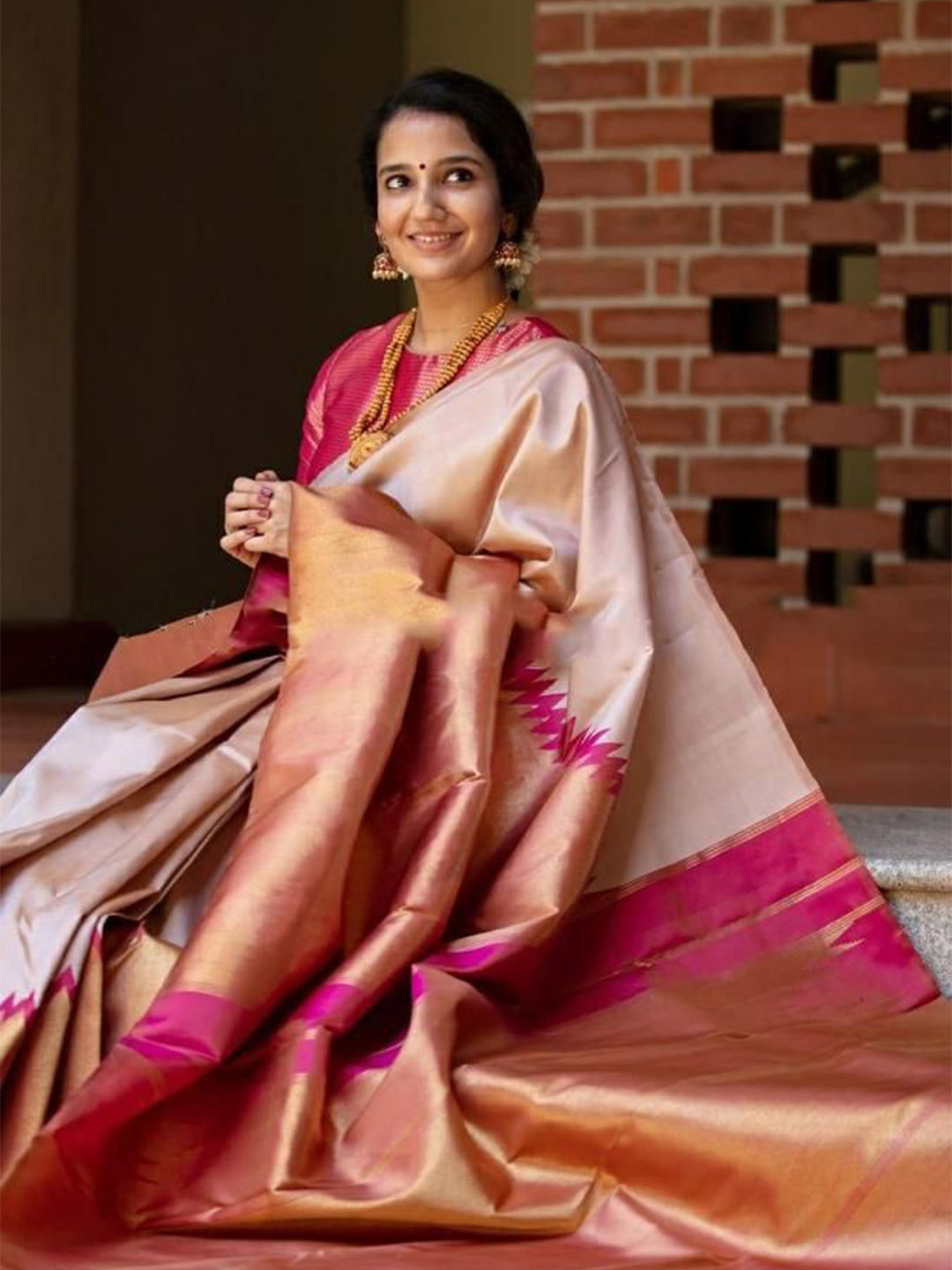 Buy SHOP DROP Zari Pure Silk Banarasi Saree - Sarees for Women 33917912 ...