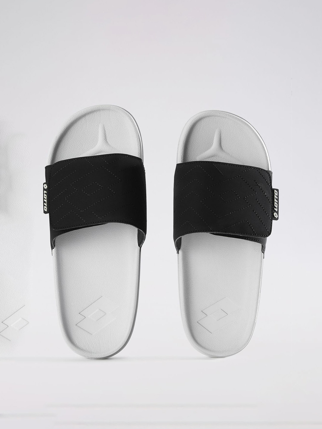 Buy Lotto Women Enduro TX Black Slides - Flip Flops for Women 34447521 ...