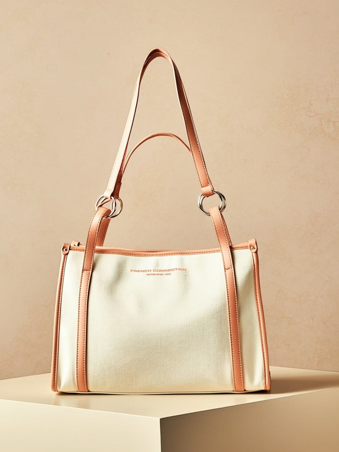 Buy French Connection Structured Shoulder Bag - Handbags for Women ...