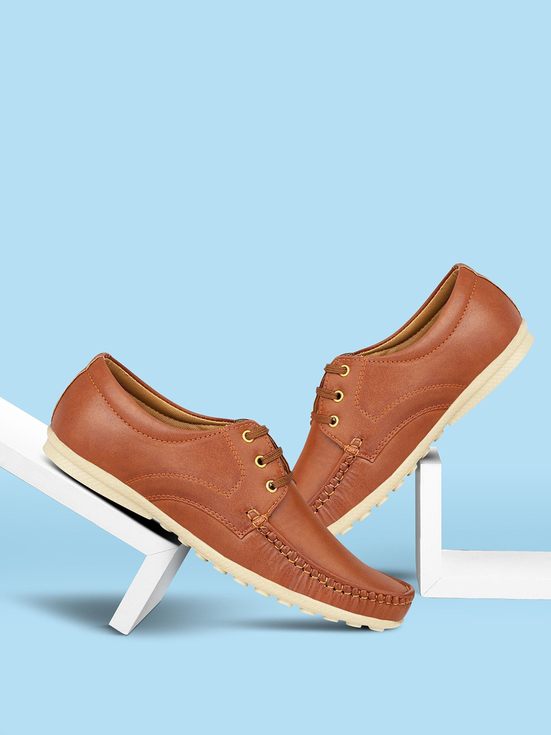 Buy GULASS WICK Men Solid Leather Regular Sneakers - Casual Shoes for ...