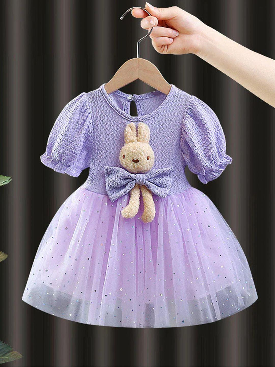 Buy Bold N Elegant Sequined Mini Party Dress With 3D Bunny - Dresses ...