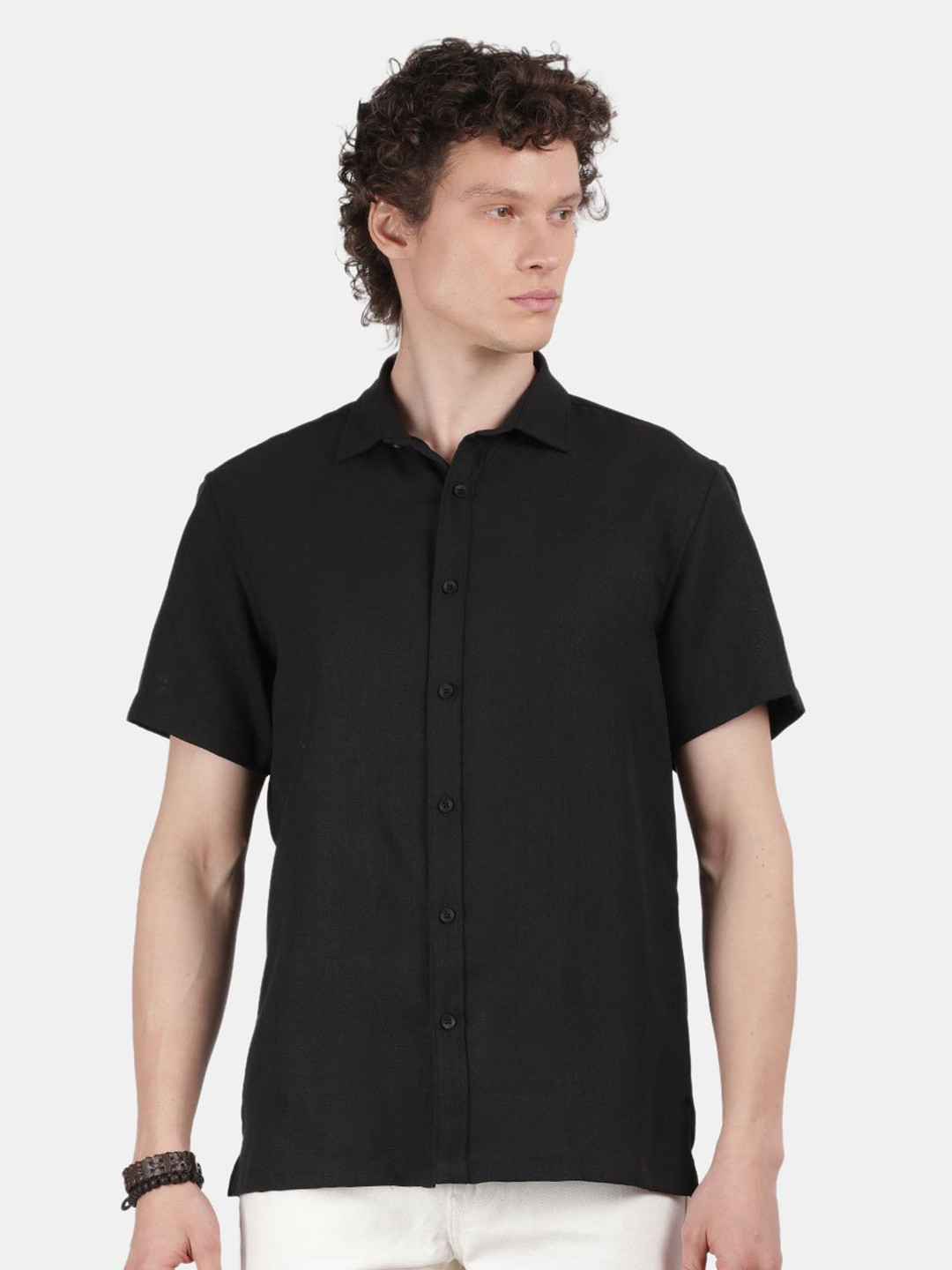 Buy Blu MNKY Men Smart Slim Fit Casual Shirt - Shirts for Men 34384990 ...