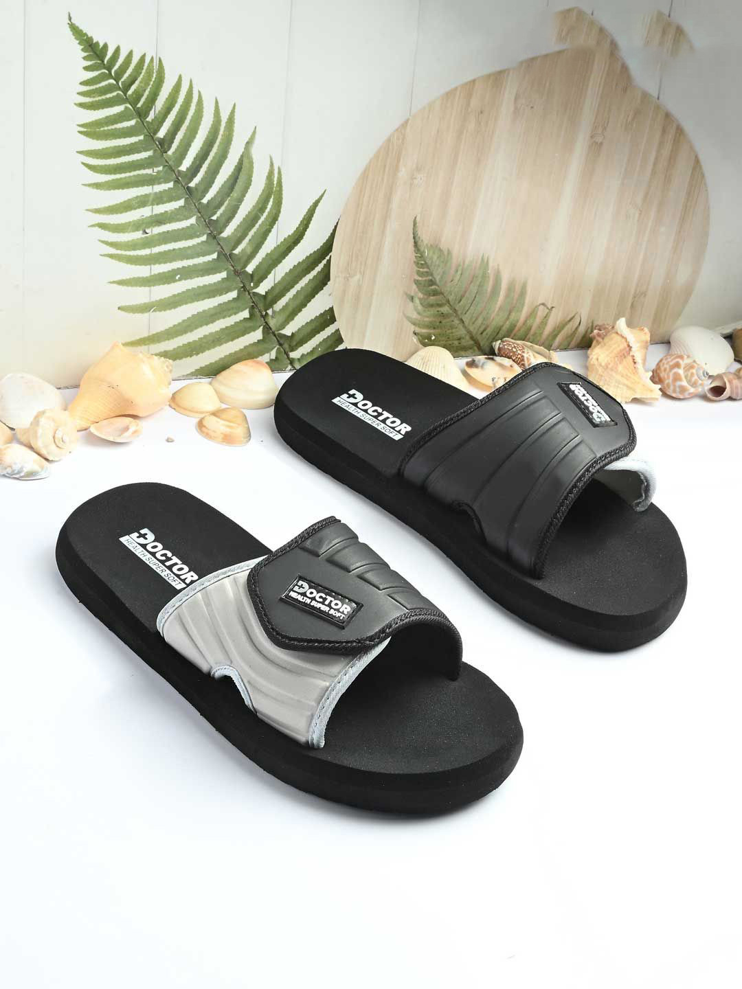 Buy DOCTOR HEALTH SUPER SOFT Men EVA Sliders - Flip Flops for Men ...