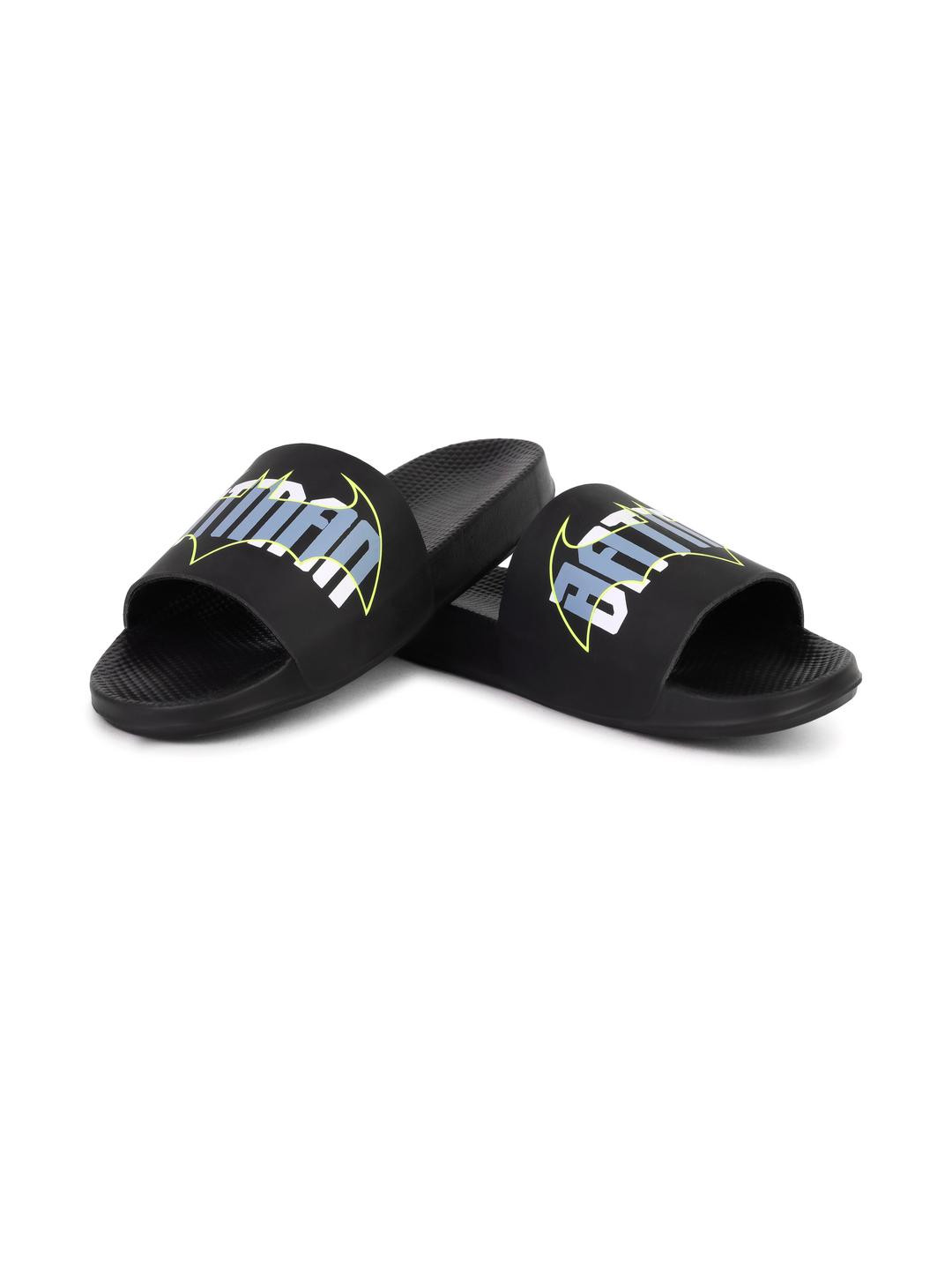 Buy DRACKFOOT Men Batman Printed Sliders - Flip Flops for Men 34610403 ...