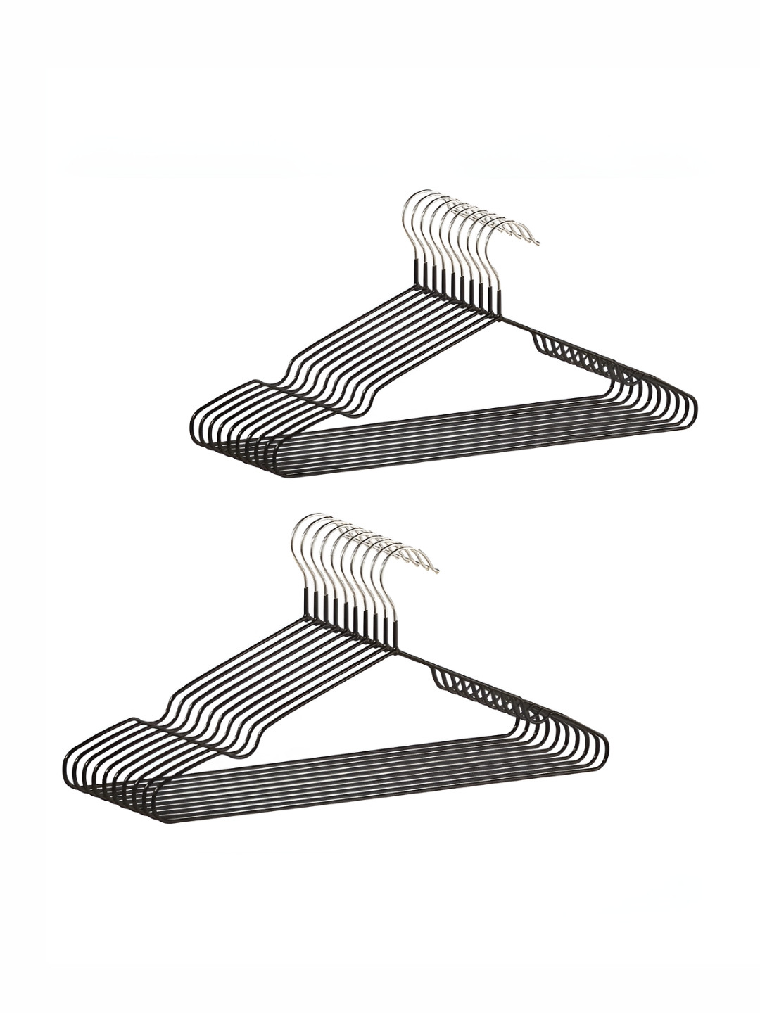 Buy Aura Set Of 20 Black Durable Hanger - Hanger for Unisex 34690954 ...