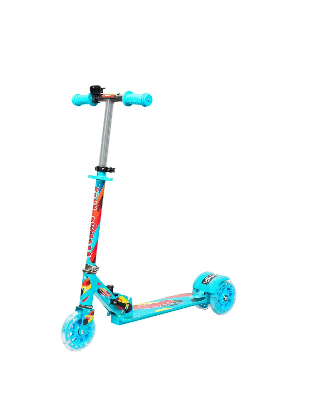 Buy Dandles Shark Scooter LED Wheels & Adjustable Height - Ride On ...