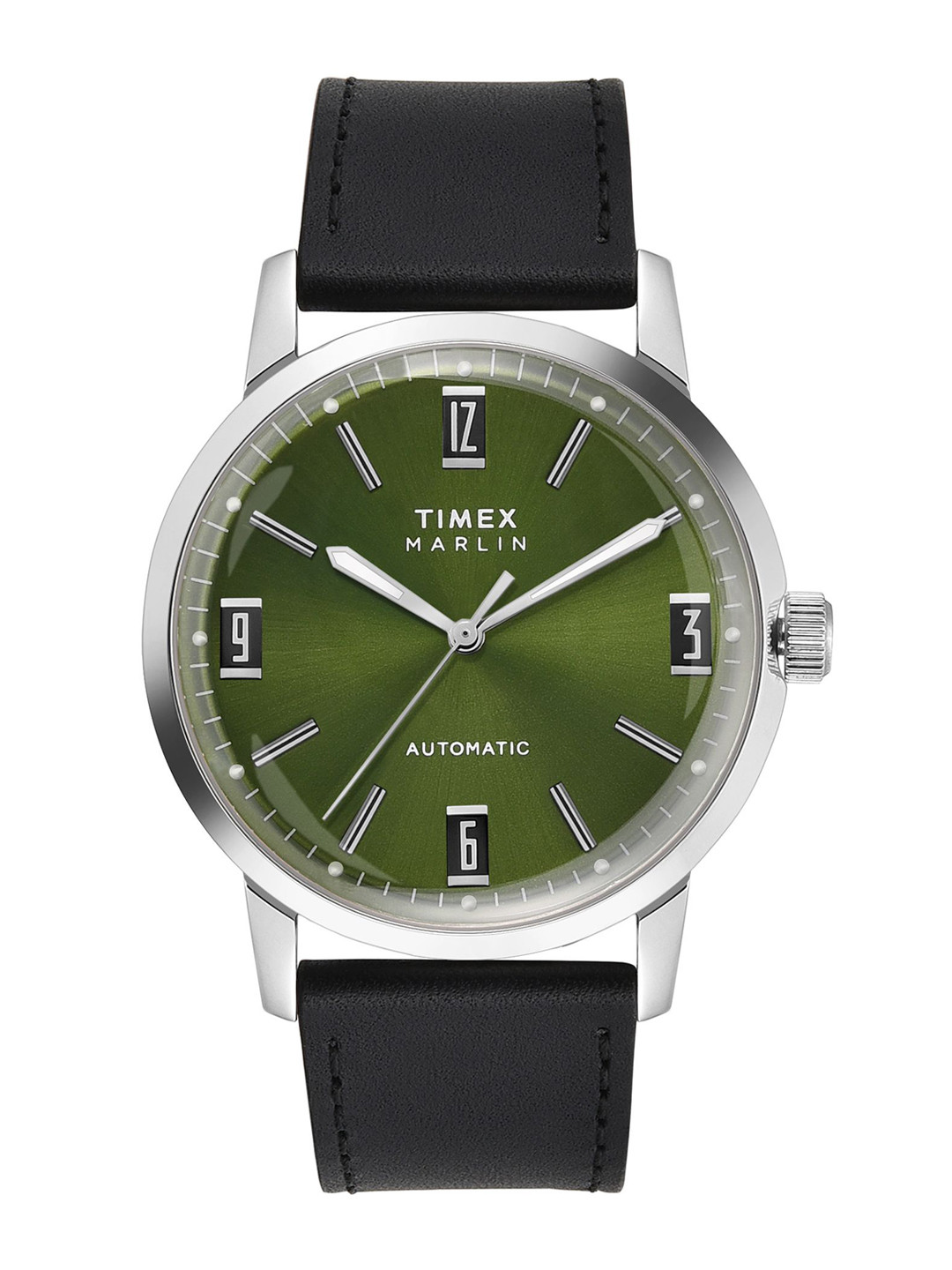 Buy Timex Marlin Men Leather Straps Analogue Date Aperture Motion ...