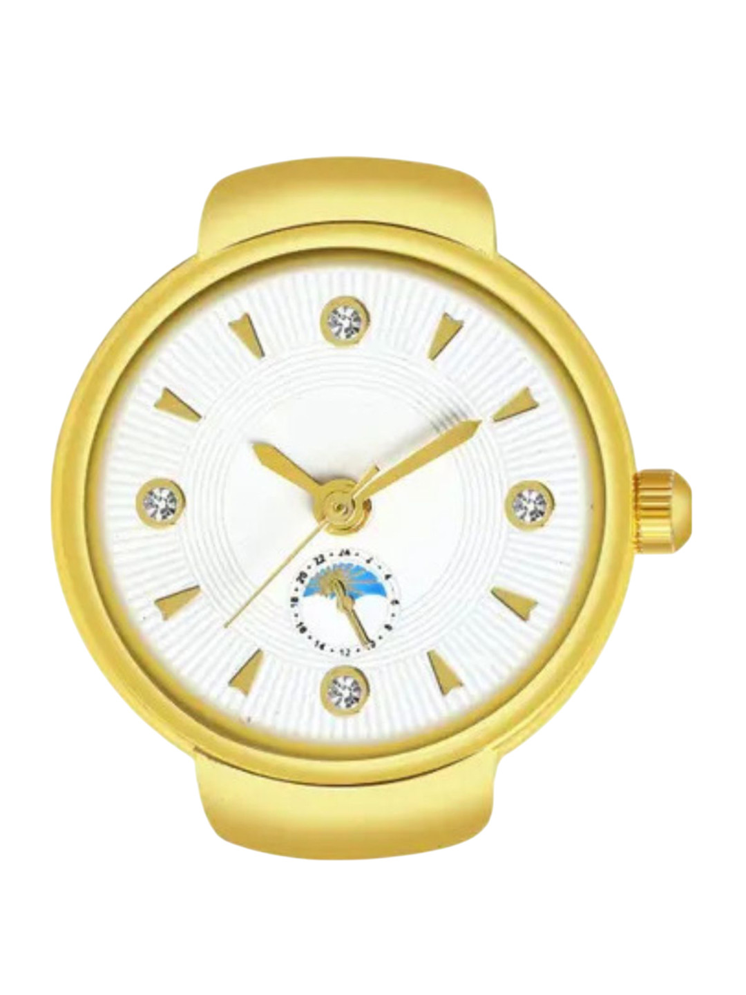 Buy BOZHI Women Dial & Stainless Steel Straps Analogue Ring Watch ...