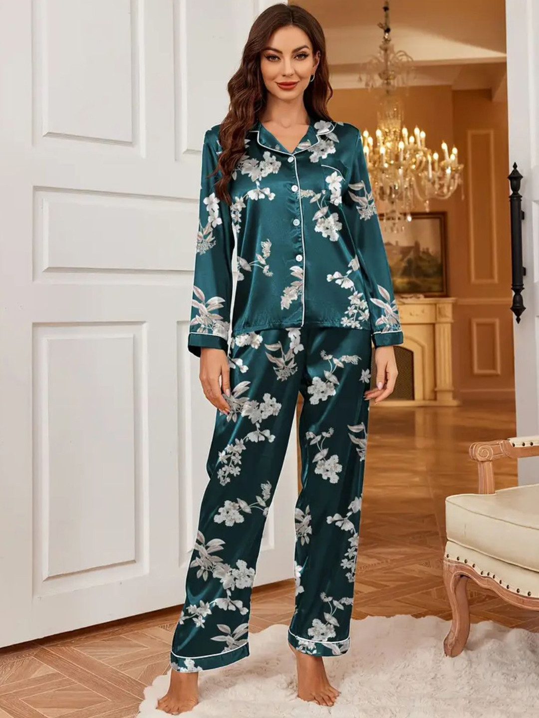 Buy ETC Women Printed Night Suit - Night Suits for Women 33780456 | Myntra