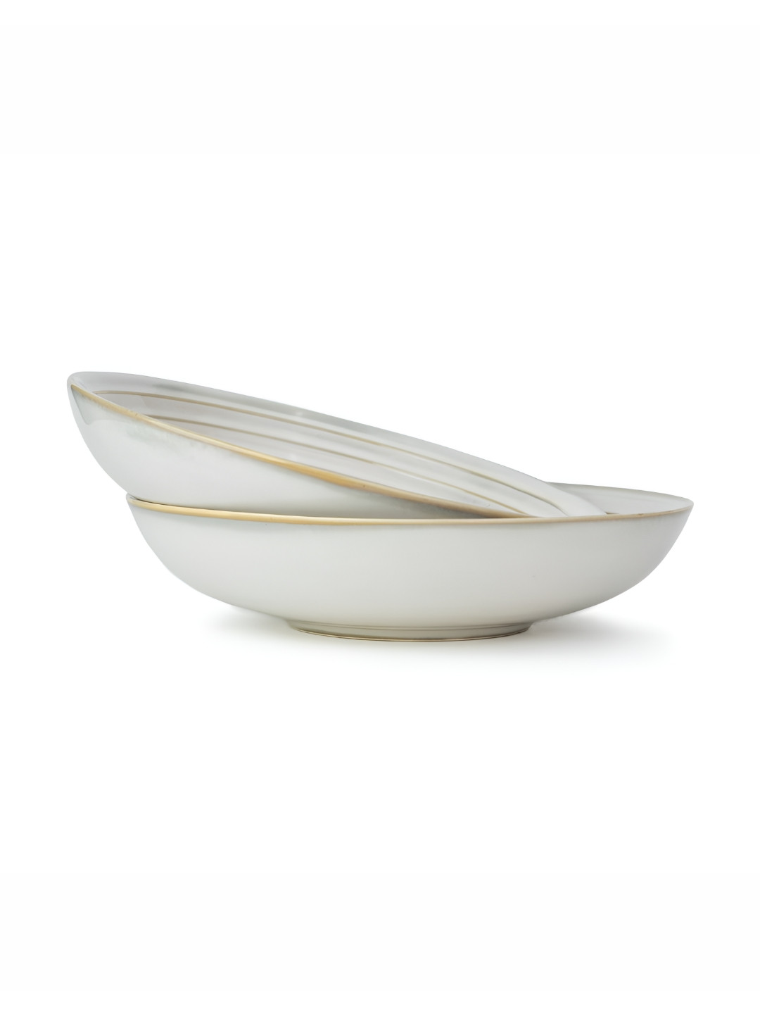 Buy SHAY White 2025 2 Pieces Ceramic Dishwasher And Microwave Safe ...