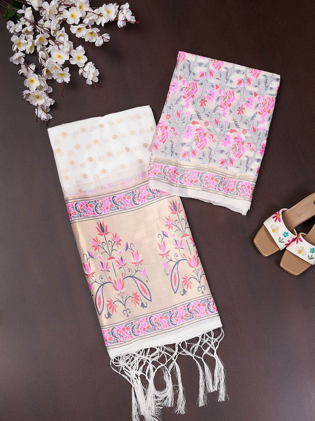 Buy MUFFLY Unstitched Dress Material - Dress Material for Women ...